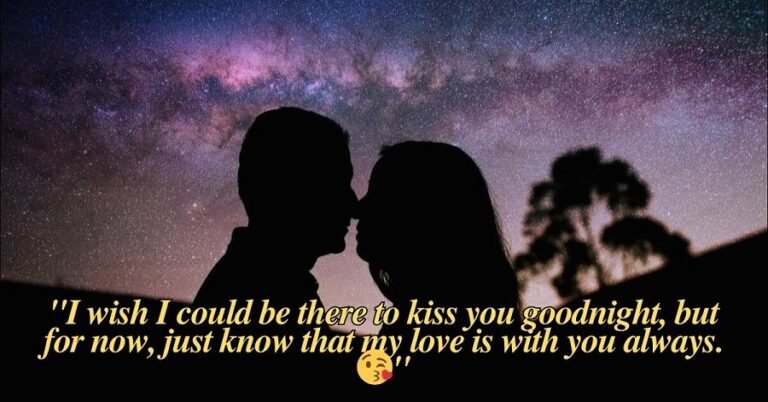 120+ Good Night Kiss Messages to Your Love - Wishes Mastery