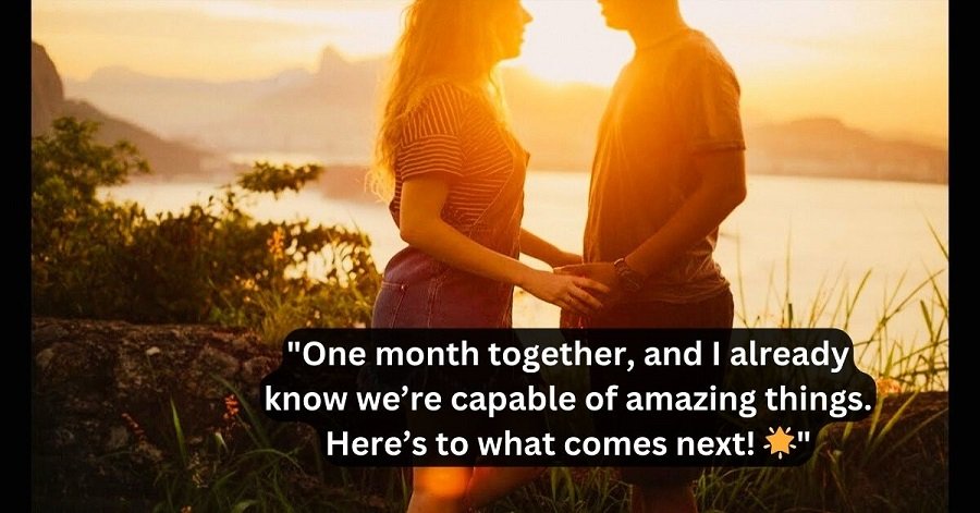 130+ Happy One Month Anniversary Wishes - Wishes Mastery