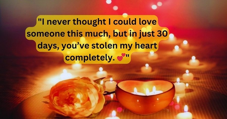 130+ Happy One Month Anniversary Wishes - Wishes Mastery