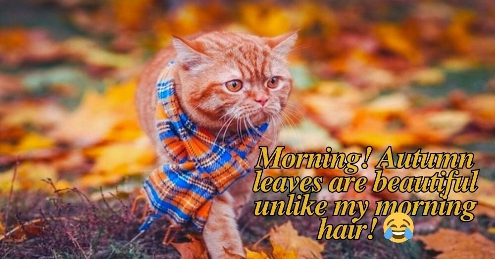 Fall Good Morning Wishes - Wishes Mastery