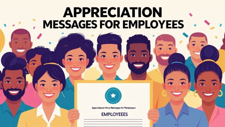 Appreciation Messages for Employees - Wishes Mastery